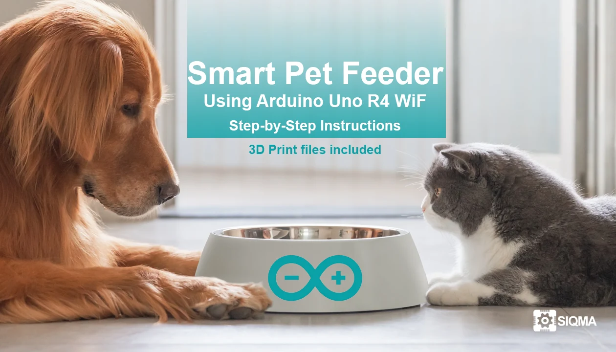 Smart Pet Feeder Using Arduino Uno R4 Essential Guide